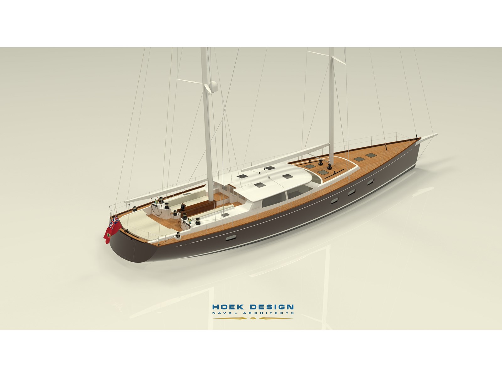 HOEK DESIGN PRESENTS 76 ft MODERN KETCH - watersport-tv