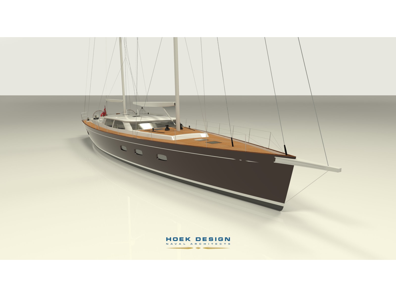 HOEK DESIGN PRESENTS 76 ft MODERN KETCH - watersport-tv