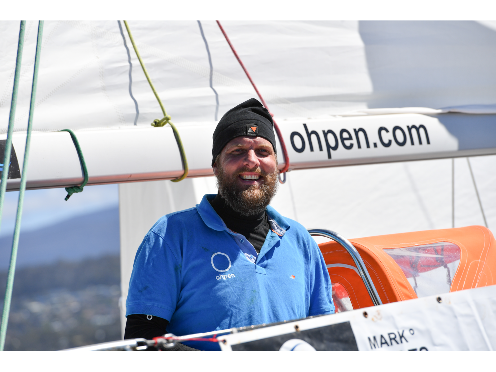 AANKOMST MARK SLATS LIVE OP WATERSPORT-TV - watersport-tv