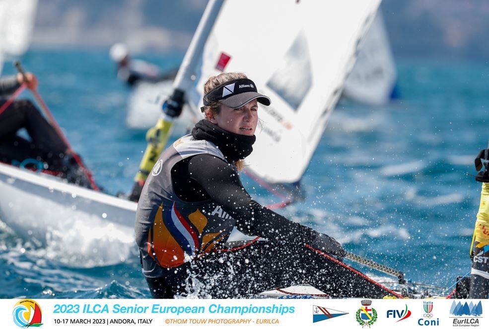 ILCA6 zeilsters strijden om WK titel en olympisch ticket - watersport-tv